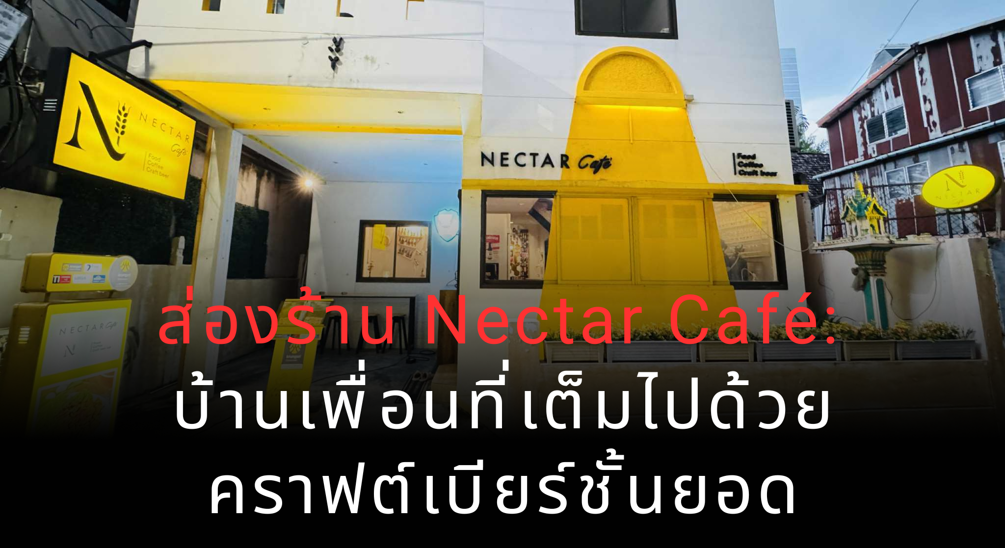ส่องร้าน Nectar Café: บ้านเพื่อนที่เต็มไปด้วยคราฟต์เบียร์ชั้นยอด ...